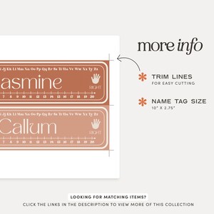 Student Desk Name Labels, Editable Classroom Printables, Student Name ...