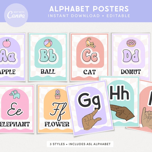 Alphabet - Etsy