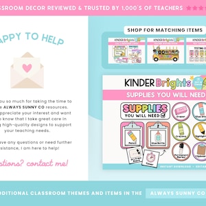 Editable Desk Name Tags for Students | Bright Printable Name Plates for ...