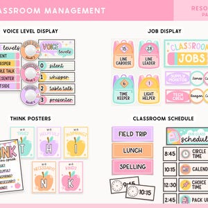 Editable Classroom Smart Pastels Complete Collection Printable Bundle ...