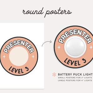 Voice Level Chart Classroom Printable Display, Editable in Canva, Cute ...