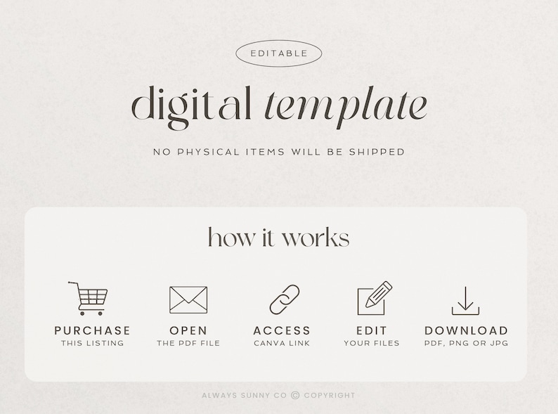 Editable Logo Design DIY Canva Realtor House Logo Elegant - Etsy