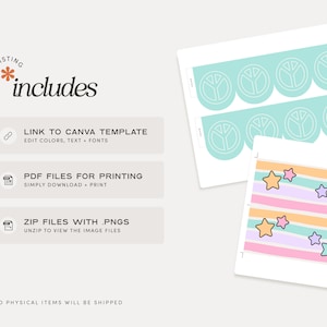 Classroom Bulletin Board Borders, Editable Canva Templates, Pastel ...