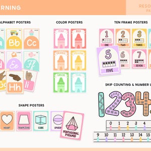 Editable Classroom Smart Pastels Complete Collection Printable Bundle ...