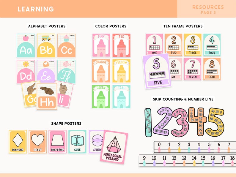 Editable Classroom Smart Pastels Complete Collection Printable Bundle ...