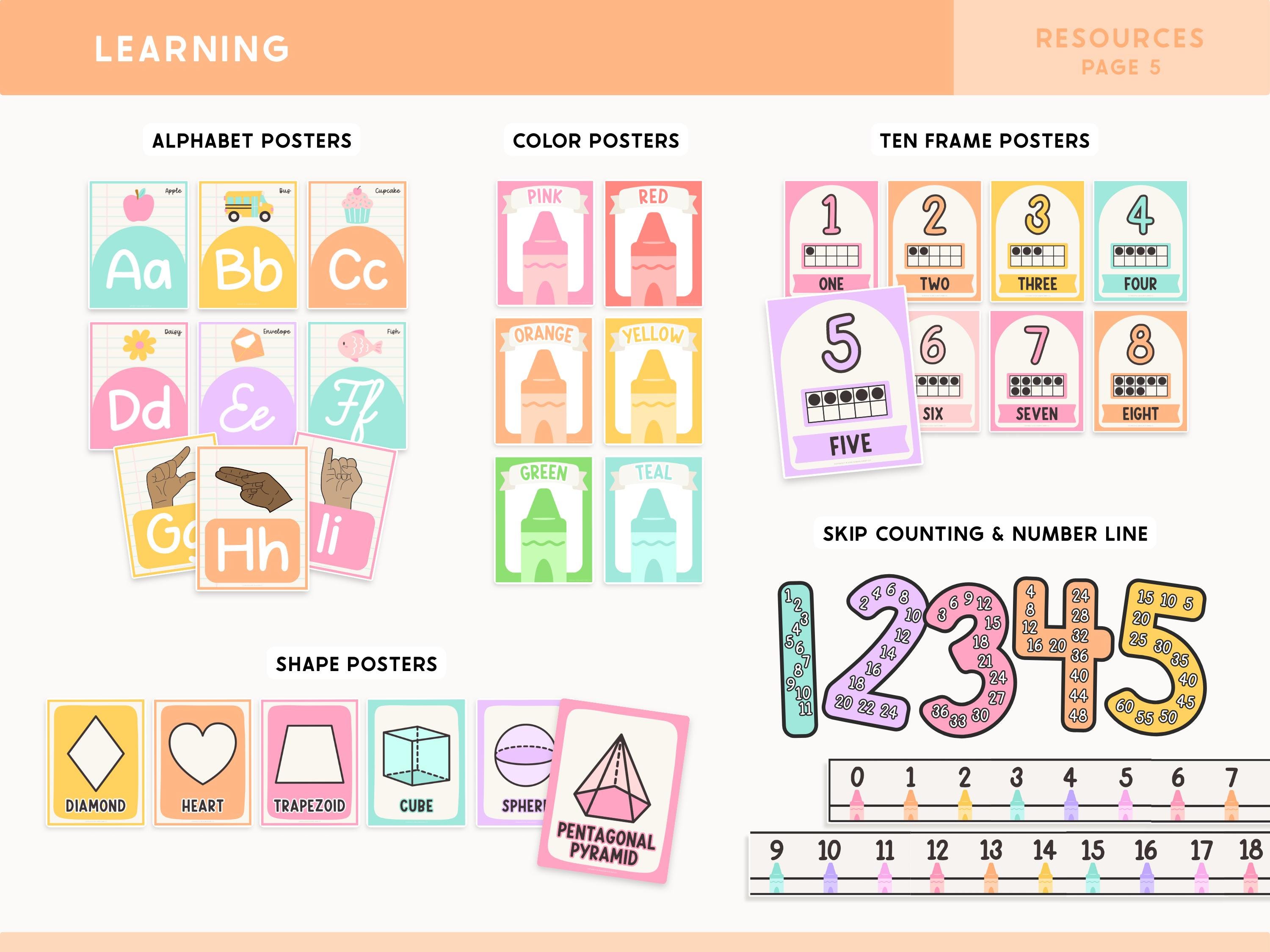 Editable Classroom Smart Pastels Complete Collection Printable Bundle ...