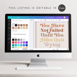 Growth Mindset Editable Classroom Printable Posters Classroom - Etsy