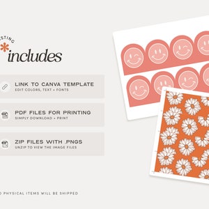 Classroom Bulletin Board Borders, Editable Canva Templates, Retro ...