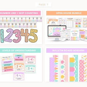 Editable Classroom Smart Pastels Complete Collection Printable Bundle ...