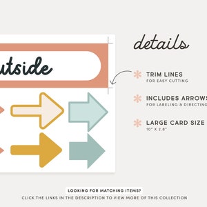 Voice Level Chart Classroom Printable Display, Editable in Canva, Cute ...