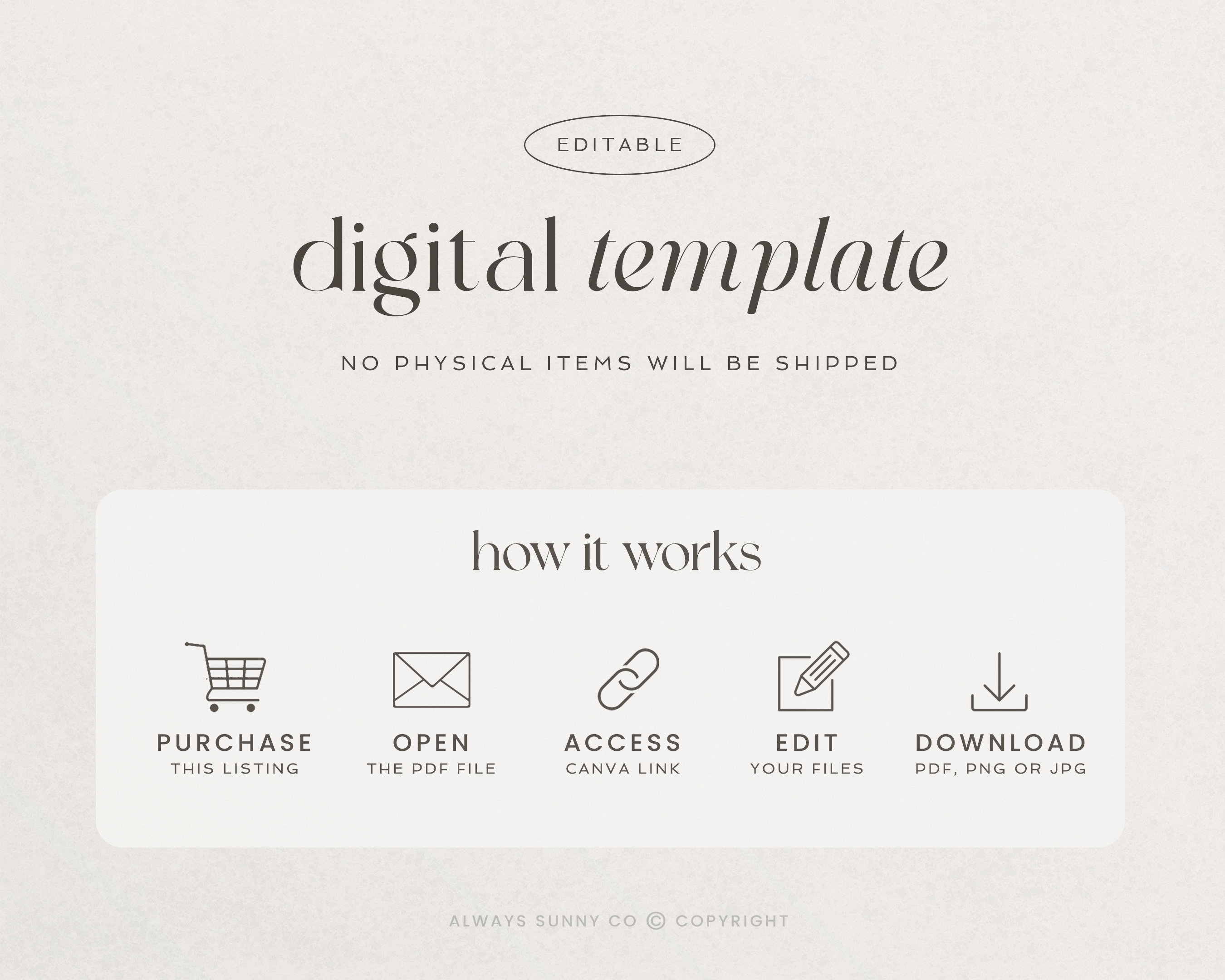 Editable Logo Design DIY Canva Tutoring Signature Logo - Etsy UK