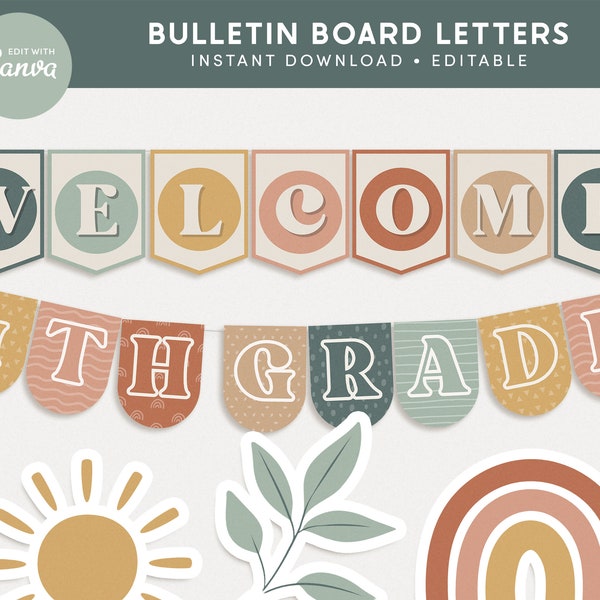 Bulletin Board Letters - Etsy