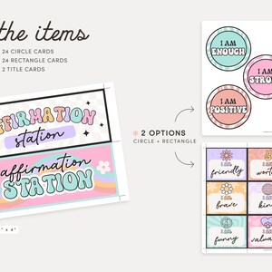 Classroom Affirmation Station Display, Groovy Bright Classroom Decor ...