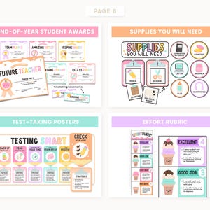 Editable Classroom Smart Pastels Complete Collection Printable Bundle ...