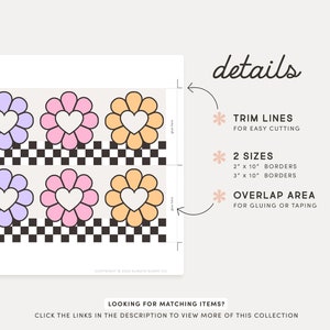 Classroom Bulletin Board Borders, Editable Canva Templates, Pastel ...
