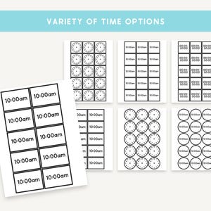 Editable Visual Schedule Cards | Colorful Classroom Timetable Display ...