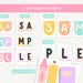 Classroom Bulletin Board Letters, Editable in Canva, Bright Pastels ...
