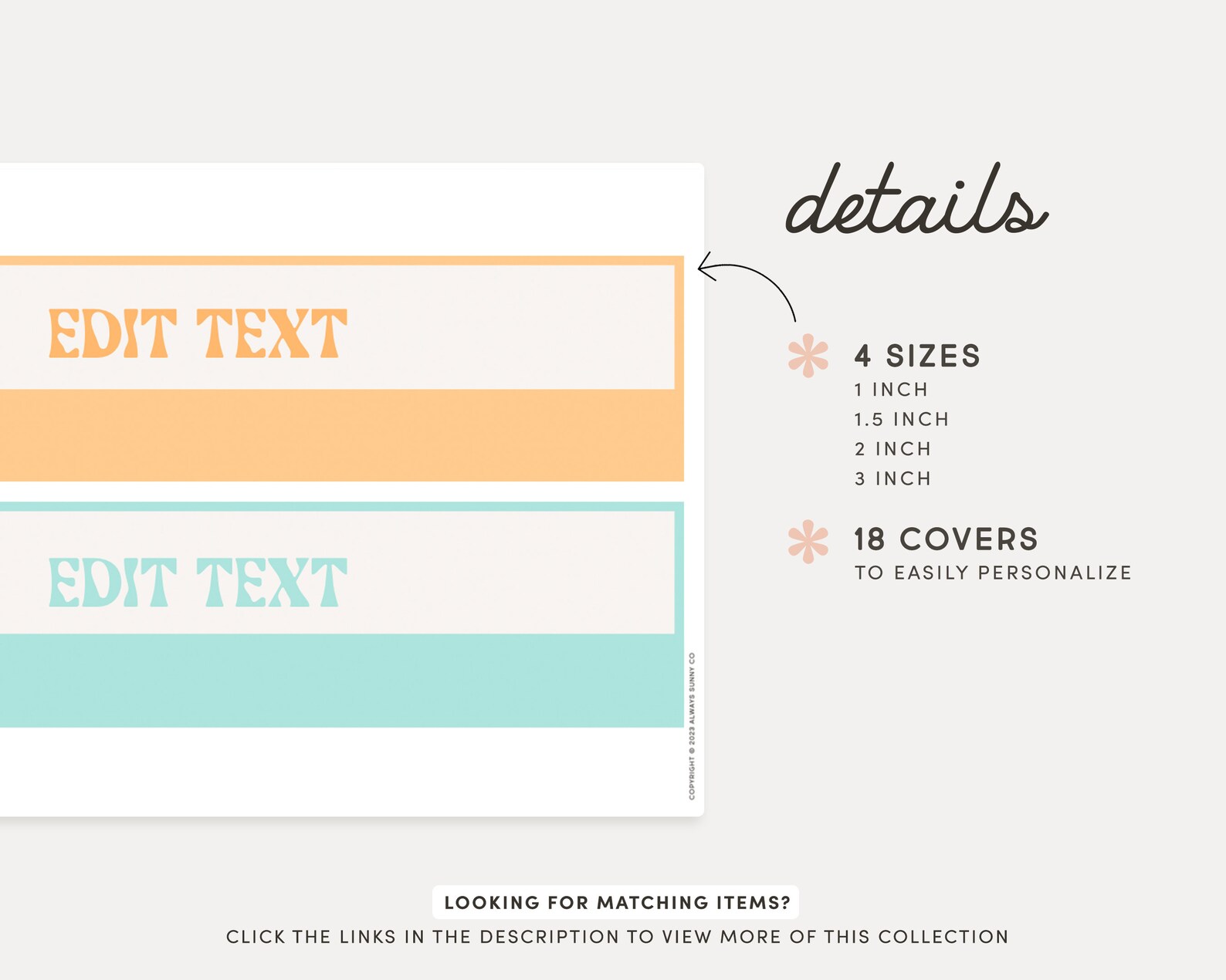 Classroom Binder Covers and Spines, Editable Groovy Retro Teacher ...