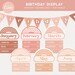 Editable Classroom Decor Rosy Boho Bundle, Pink Printable Canva ...