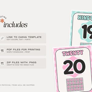 Number Ten Frames Classroom Editable Posters, Pastel Groovy Counting ...