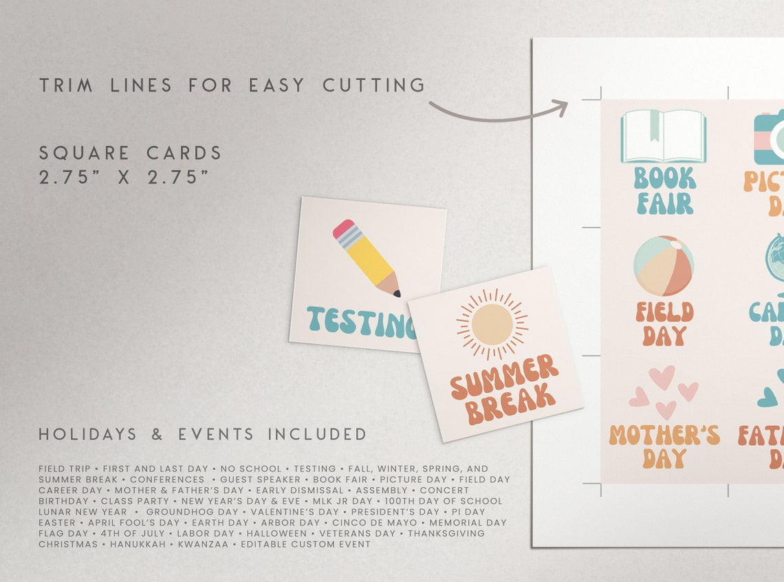 Classroom Calendar Display and Weather Station Editable - Etsy