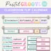 Classroom Flip Calendar Display, Pastel Groovy Classroom Decor ...
