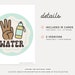 Classroom Hand Signals Poster Display, Editable in Canva, Bright Desert ...