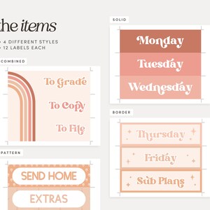 Classroom Rolling Trolley Cart Labels, Editable Teacher Drawer Filing ...