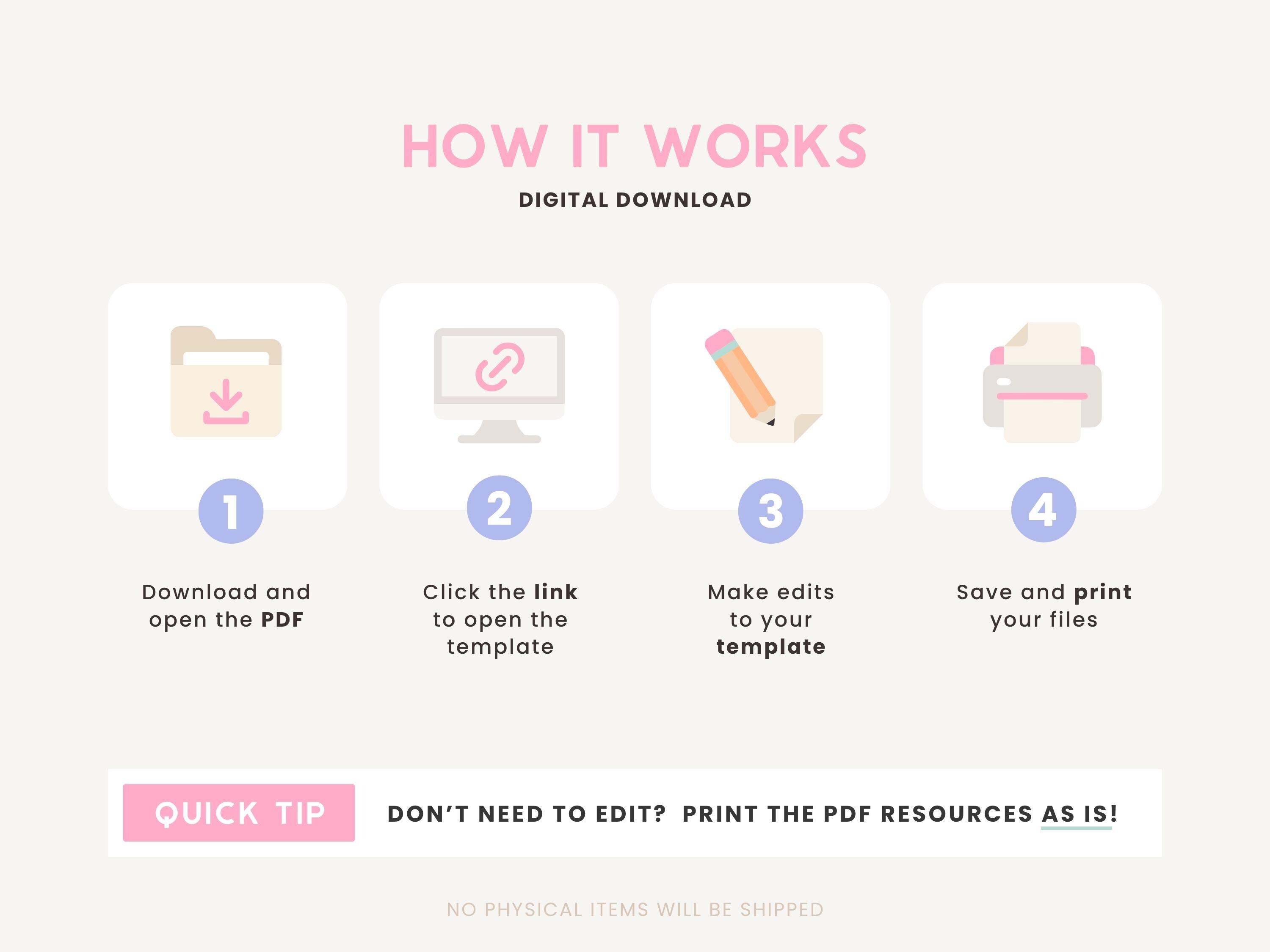 Editable Color Posters | Cute Paint Themed Classroom Decor | Pastel ...
