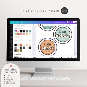 Classroom Affirmation Station Display, Groovy Retro Classroom Decor ...