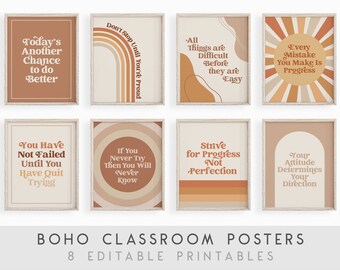 Boho Classroom Decor | Etsy