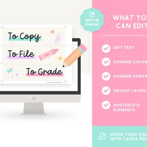 Classroom Rolling Trolley Cart Labels, Editable Teacher Drawer Filing ...