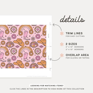 Classroom Bulletin Board Borders, Editable Canva Templates, Bright ...