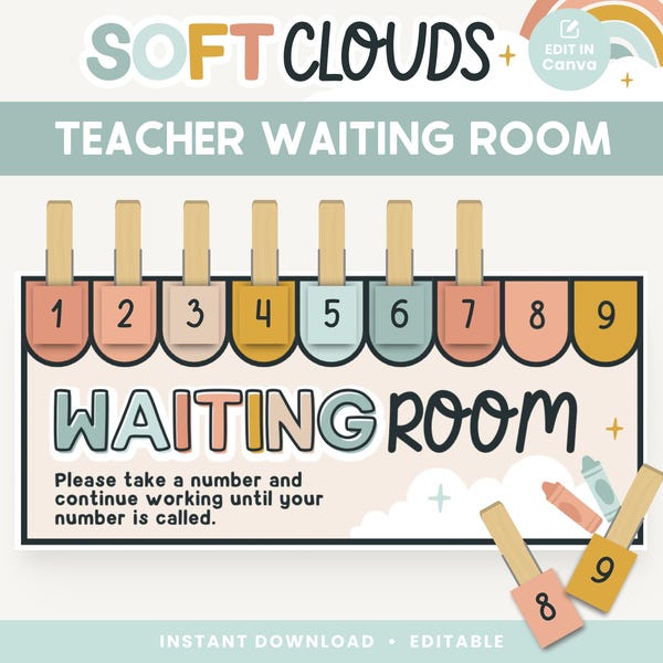 Waiting Room Signs - Etsy
