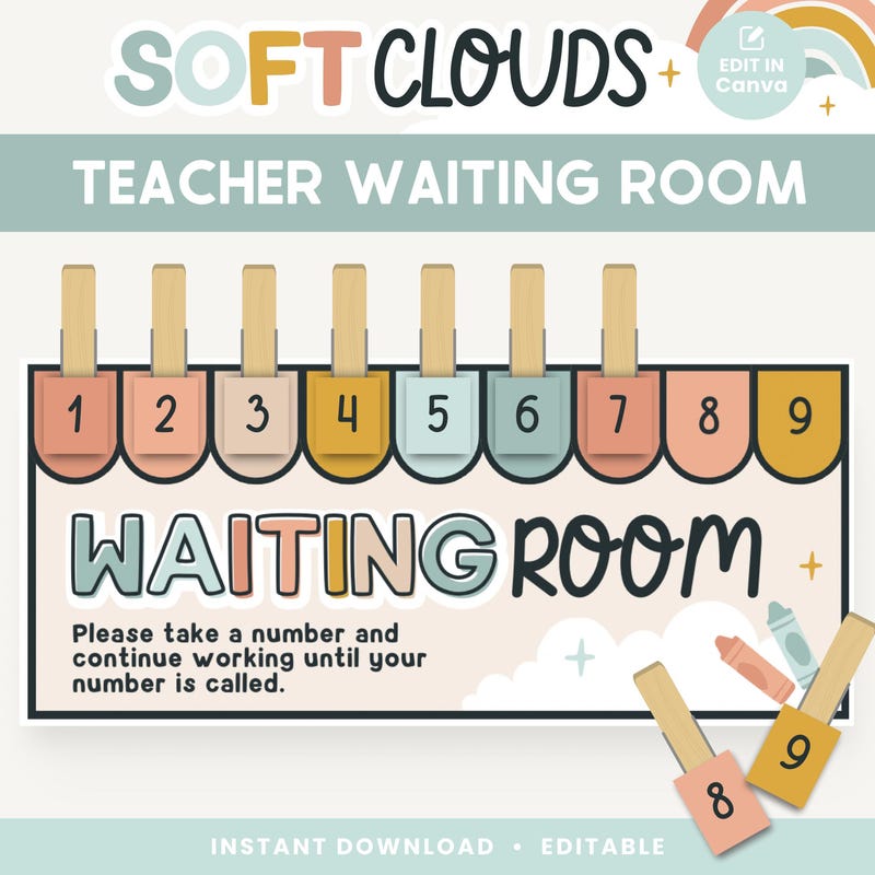 Waiting Room Signs - Etsy