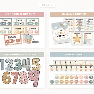 Editable Classroom Decor GROWING Printable Bundle | Elementary Posters ...