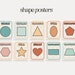 Classroom Shapes and Colors Printable Display, Editable in Canva ...