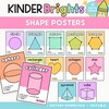 3D Shapes Poster Set | 3D Objects | Bright Classroom Decor | Printable ...