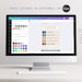 Voice Level Chart Classroom Printable Poster, Editable in Canva, Boho ...