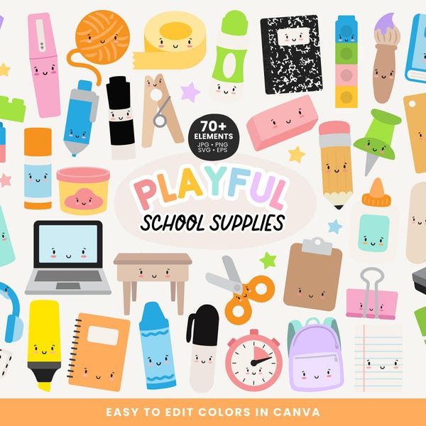 Cute Office Supplies - Etsy