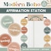 Classroom Affirmation Station Display, Modern Boho Classroom Decor ...