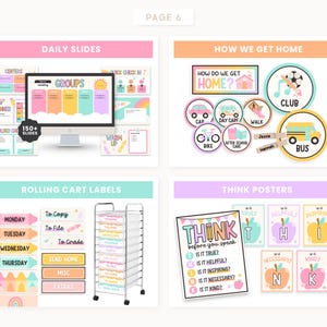 Editable Classroom Smart Pastels Complete Collection Printable Bundle ...