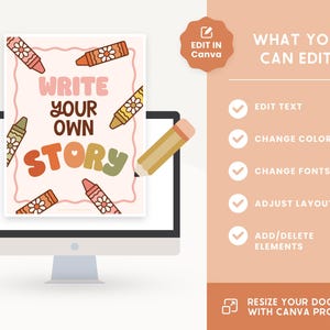 Editable Classroom Management Mini Bundle, Retro Sunshine Canva ...