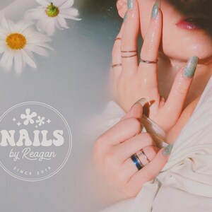 Editable Logo Designs, DIY Retro Boho Logo, Cute Nails Logo, Beauty ...