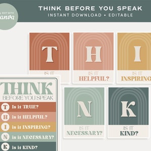 Editable Classroom Management Printable Bundle, Modern Boho Canva ...