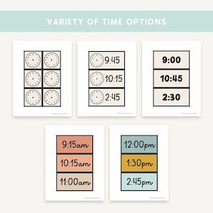 Classroom Schedule, Editable Pastel Canva Template, Soft Clouds Cute ...