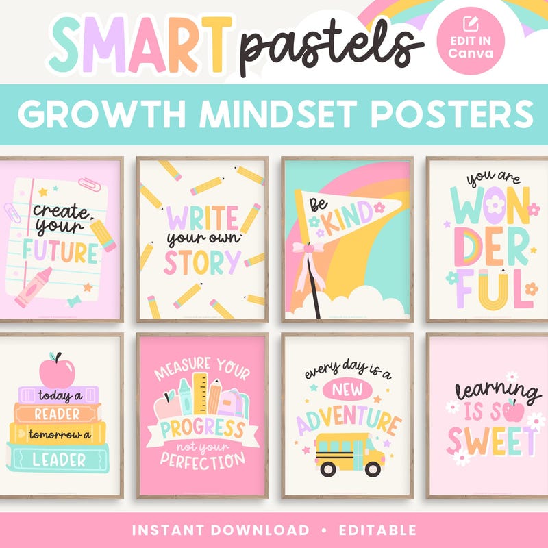 Pastel Poster - Etsy
