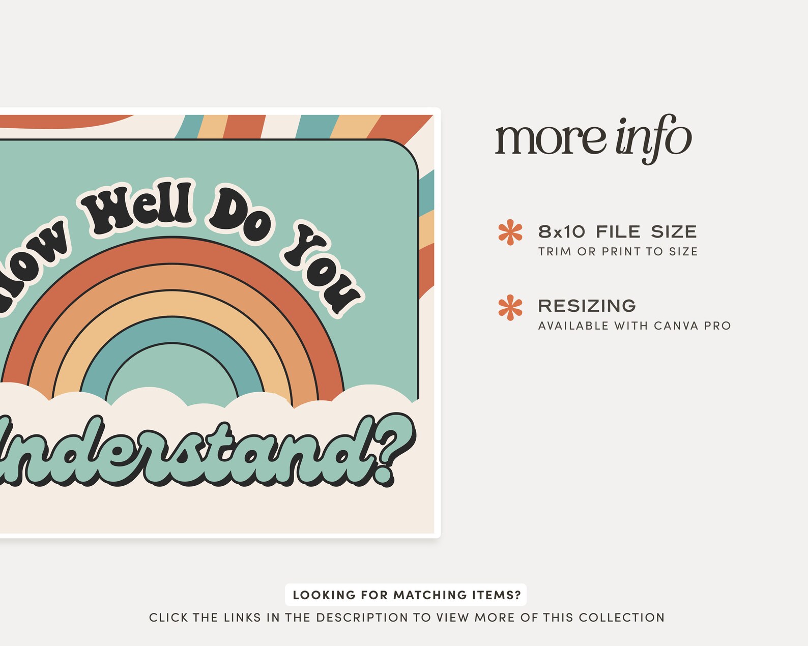 Levels of Understanding Editable Classroom Printable Posters, Groovy ...