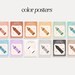 Classroom Shapes and Colors Printable Display, Editable in Canva, Pink ...