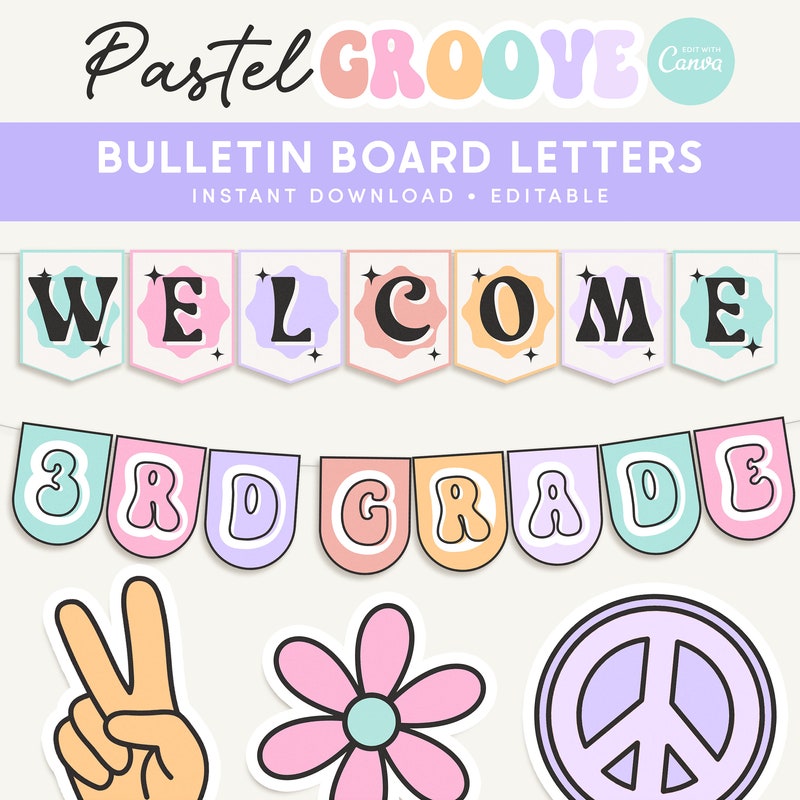 Bulletin Board Letters - Etsy